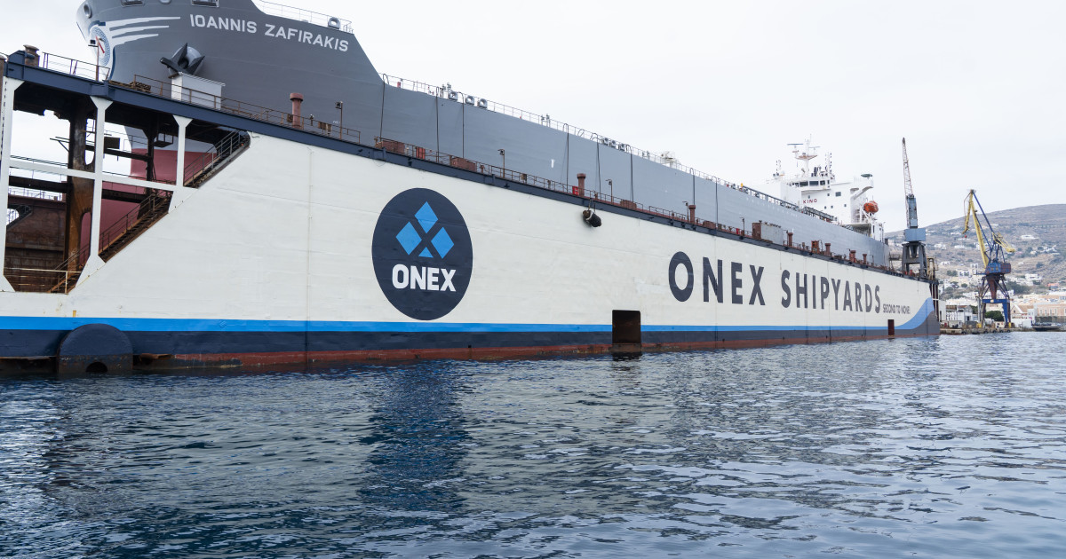 Σε νέα φάση αναγέννησης τα Ναυπηγεία της ONEX στην Σύρο - Νέο ...